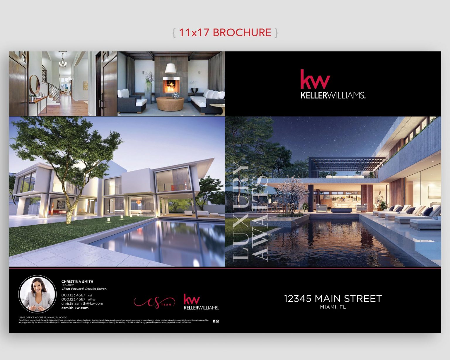 Keller Williams Realty L5L Offices - Dark Brochure - MLMS MARKETING BAR
